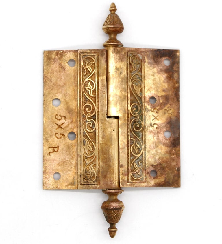 Victorian Bronze Right Lift Off Butt Door Hinge, Qty Available For Sale ...