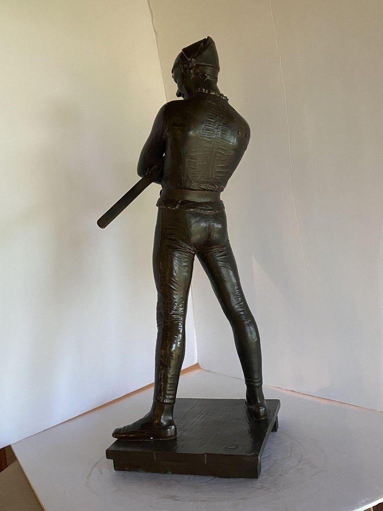 Victorian Bronze Statue of Arlequin Harlequin by René de Saint-Marceaux ...
