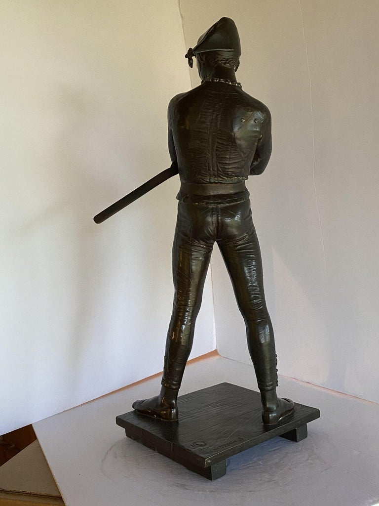 Victorian Bronze Statue of Arlequin Harlequin by René de Saint-Marceaux ...
