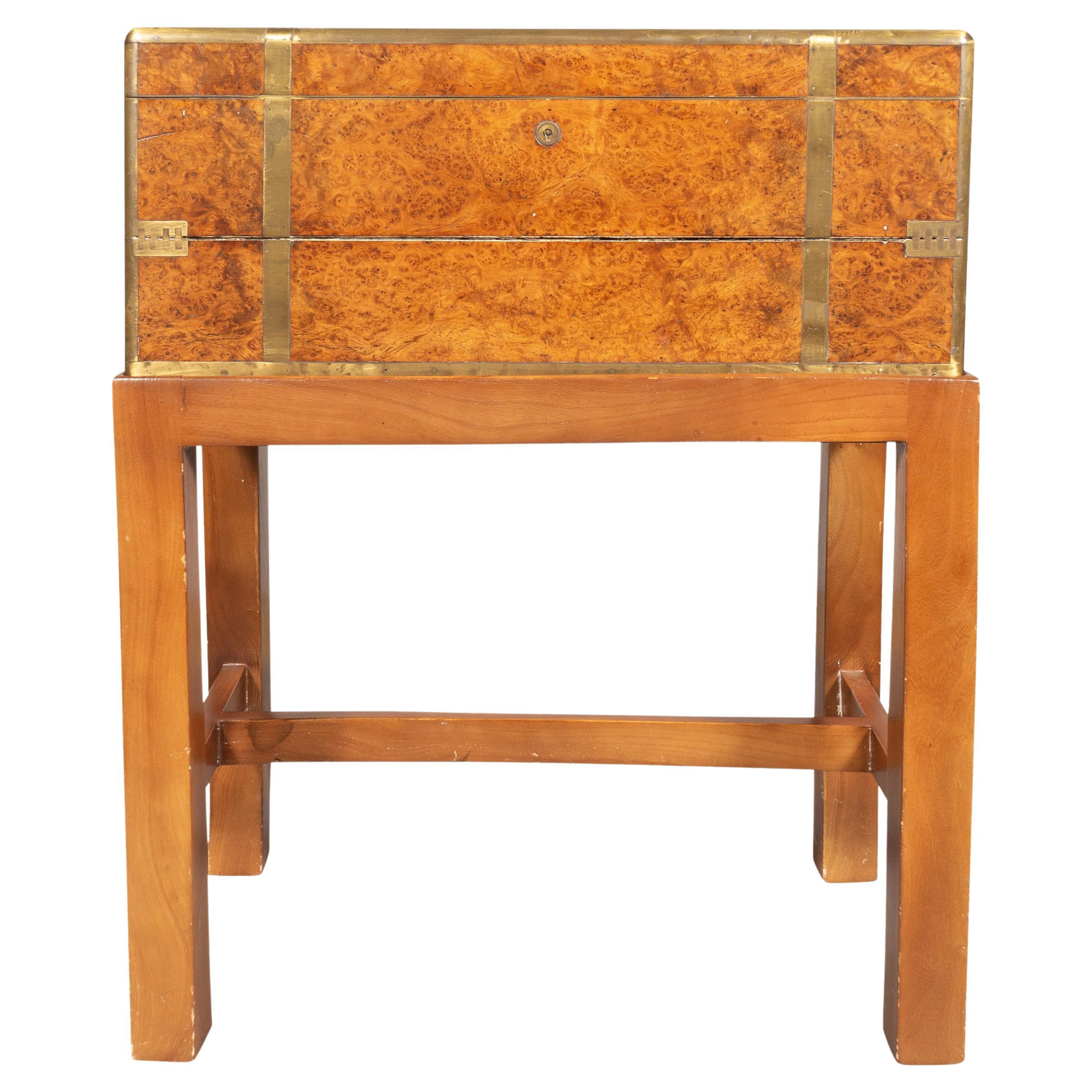 Victorian Mahogany Campaign Map Table For Sale at 1stDibs | map tables