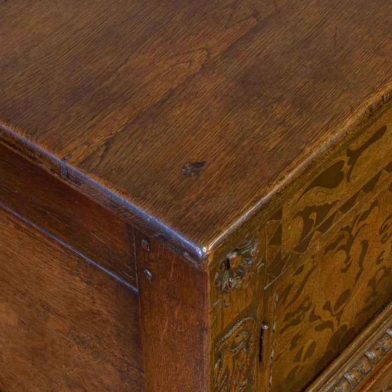 Victorian Carolean Style Oak Cupboard For Sale at 1stDibs | carolean ...
