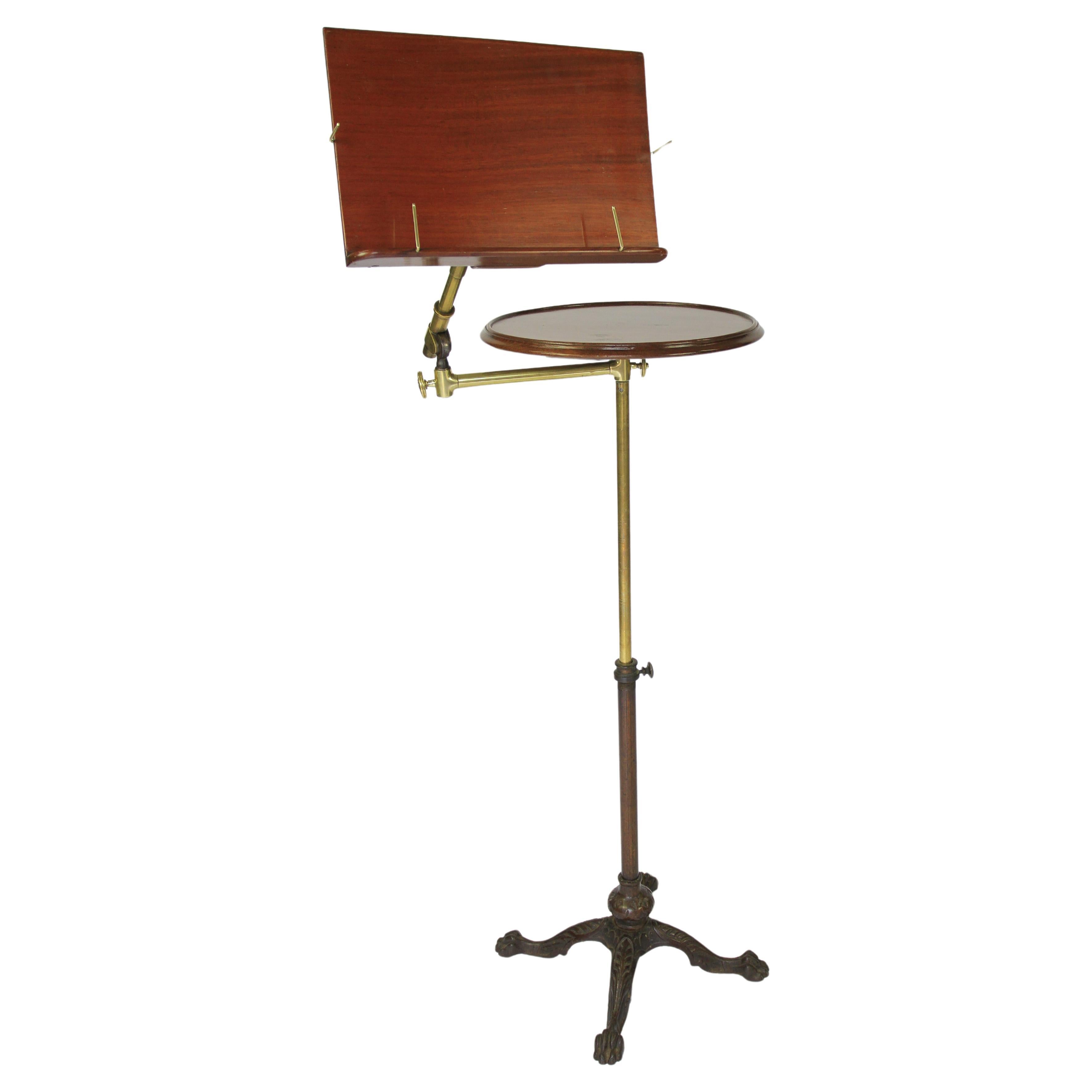 Victorian Carters Telescopic Reading Table at 1stDibs