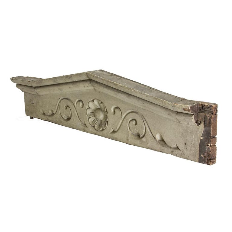 Victorian Carved Door Header For Sale at 1stDibs