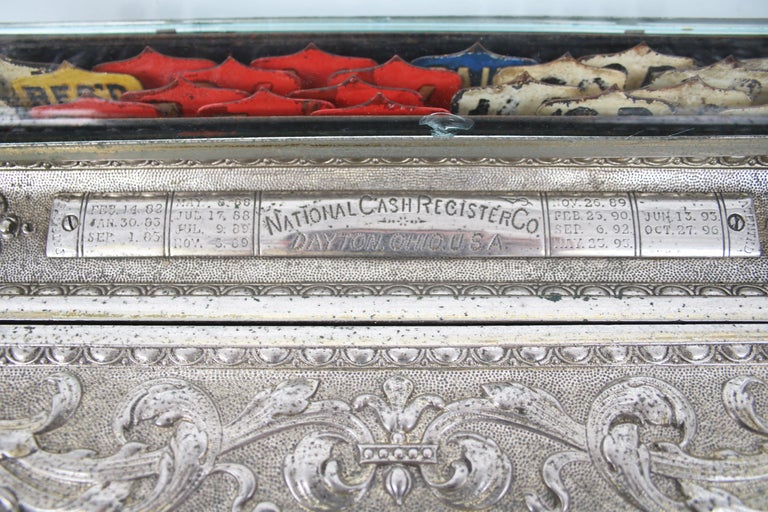 Victorian Cash Register by National Cash Register Co., Ohio, Usa at 1stDibs