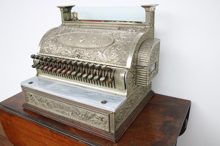 Victorian Cash Register by National Cash Register Co., Ohio, Usa at 1stDibs