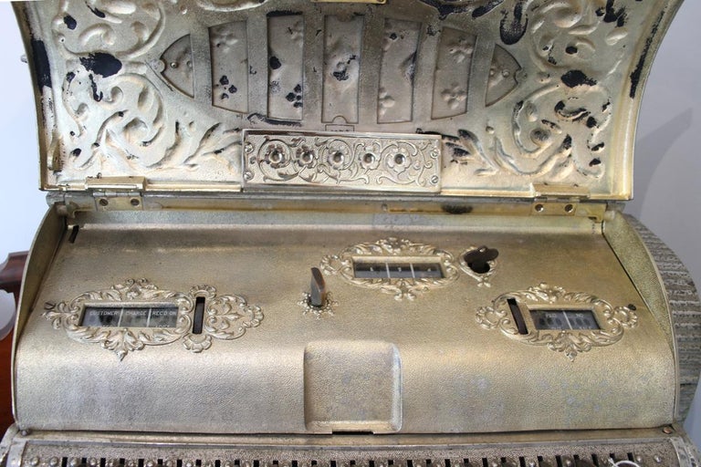 Victorian Cash Register by National Cash Register Co., Ohio, Usa at 1stDibs
