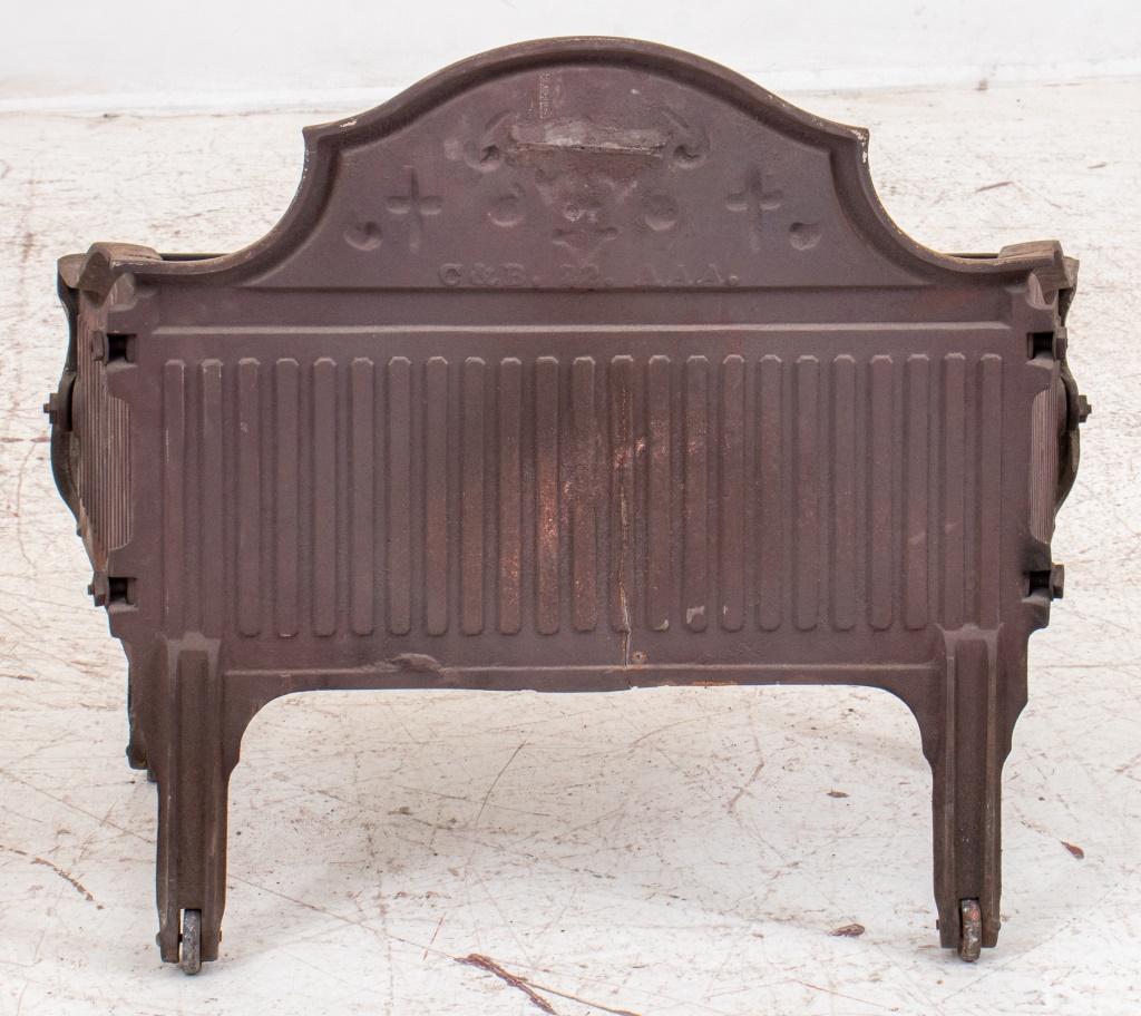 Victorian Cast Iron Fireplace Grate at 1stDibs | victorian fireplace ...