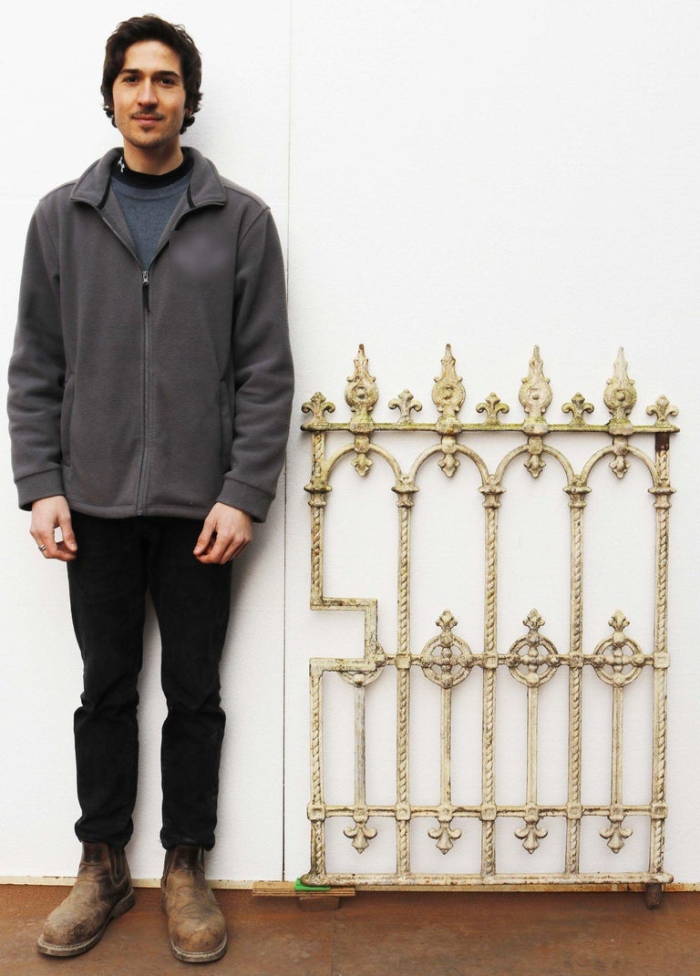 Victorian Cast Iron Garden Gate For Sale at 1stDibs