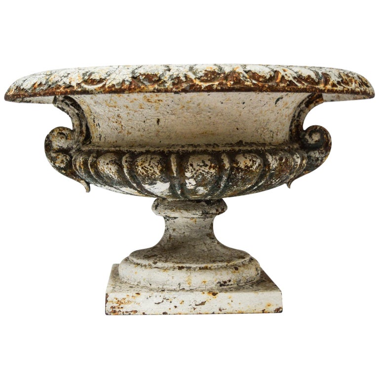 Victorian Cast Iron Garden Urn at 1stDibs | victorian urn