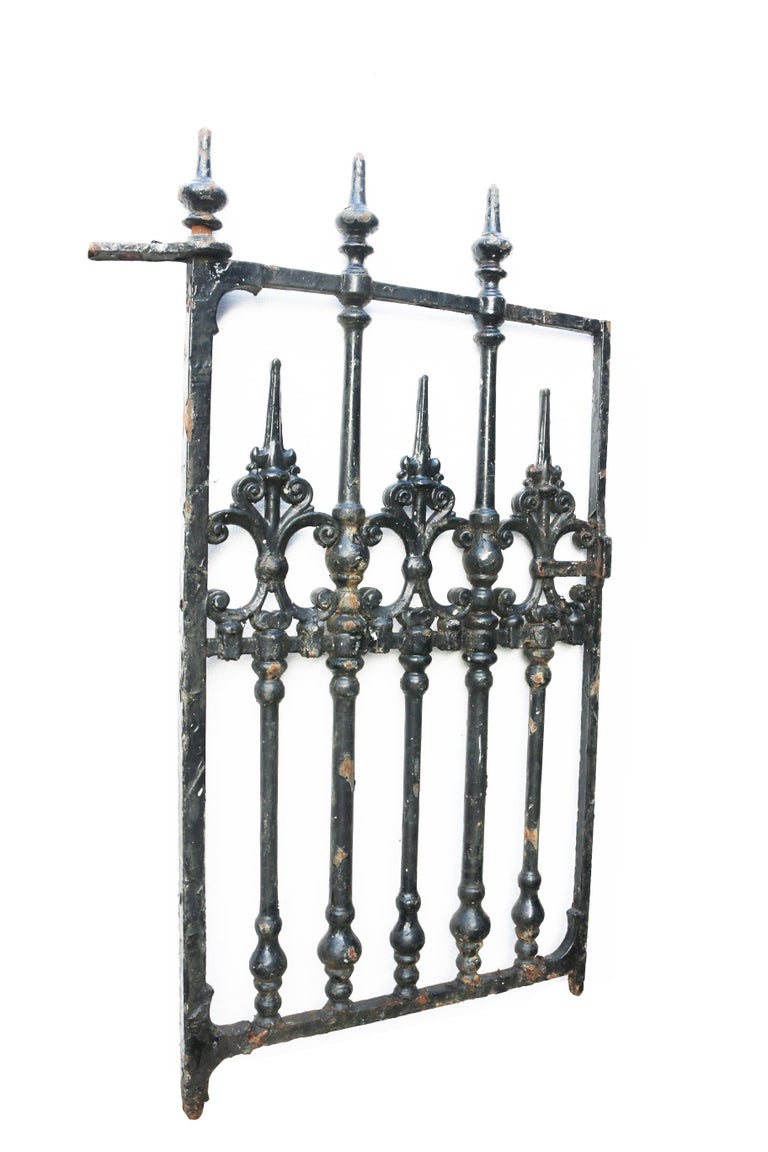 Victorian Cast Iron Pedestrian Gate at 1stDibs | victorian cast iron ...
