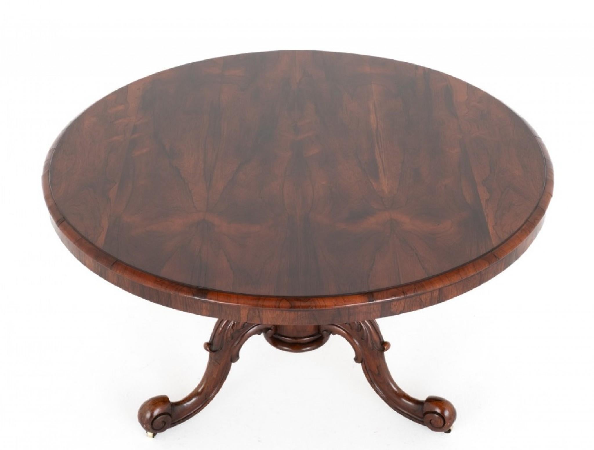 Victorian Centre Table Circa 1860 at 1stDibs