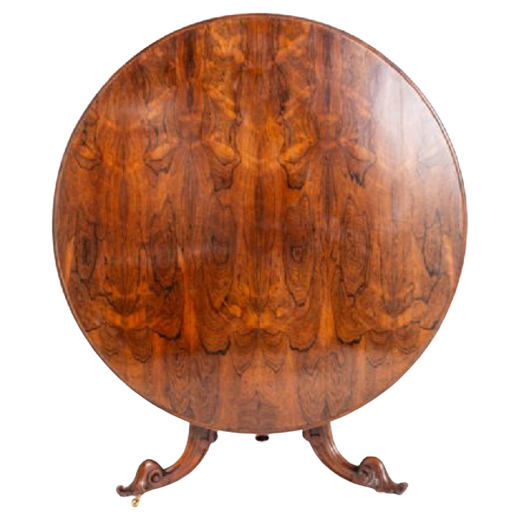 Period Victorian Centre Table Walnut 1860 For Sale at 1stDibs