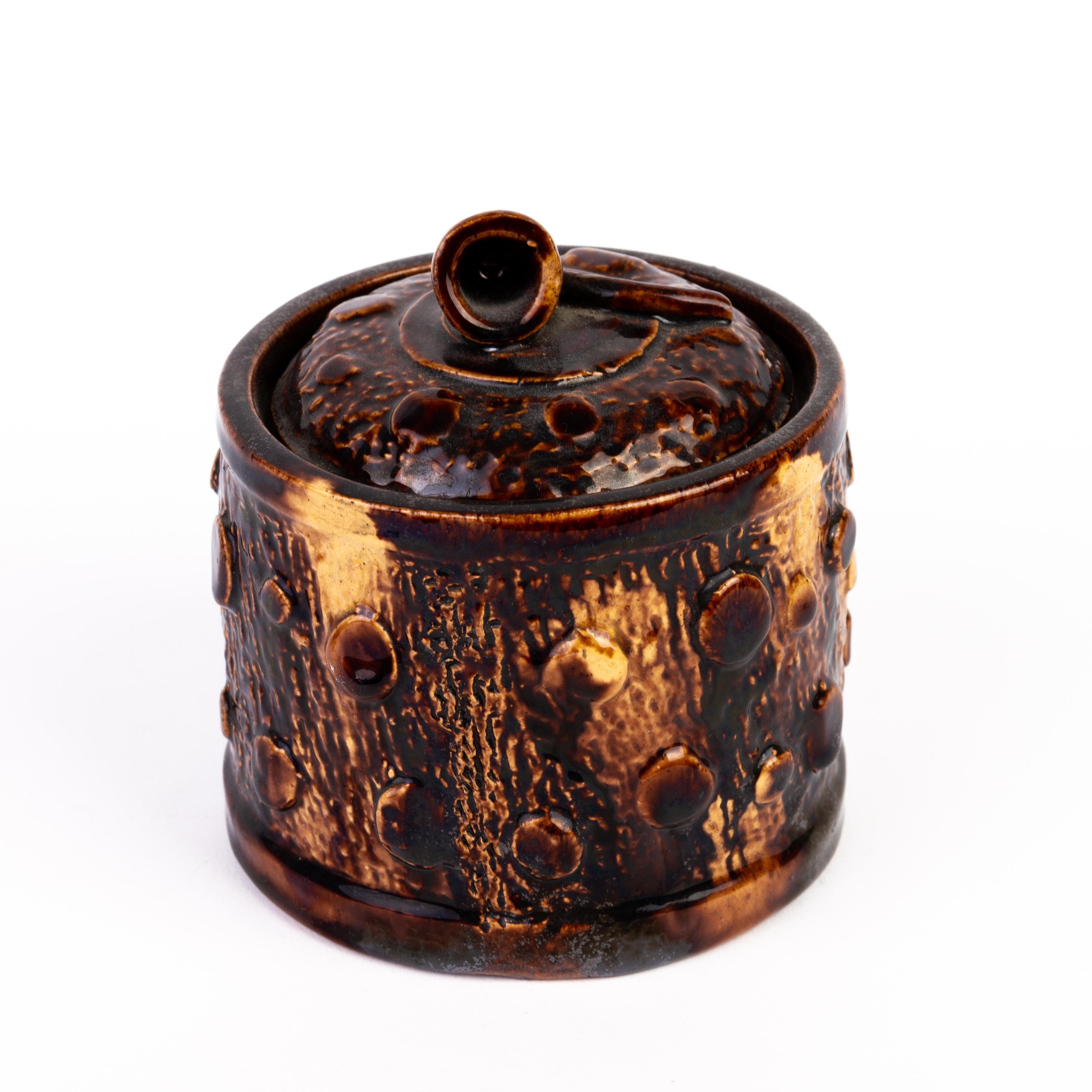 Victorian Ceramic Tobacco Jar 19th Century For Sale at 1stDibs