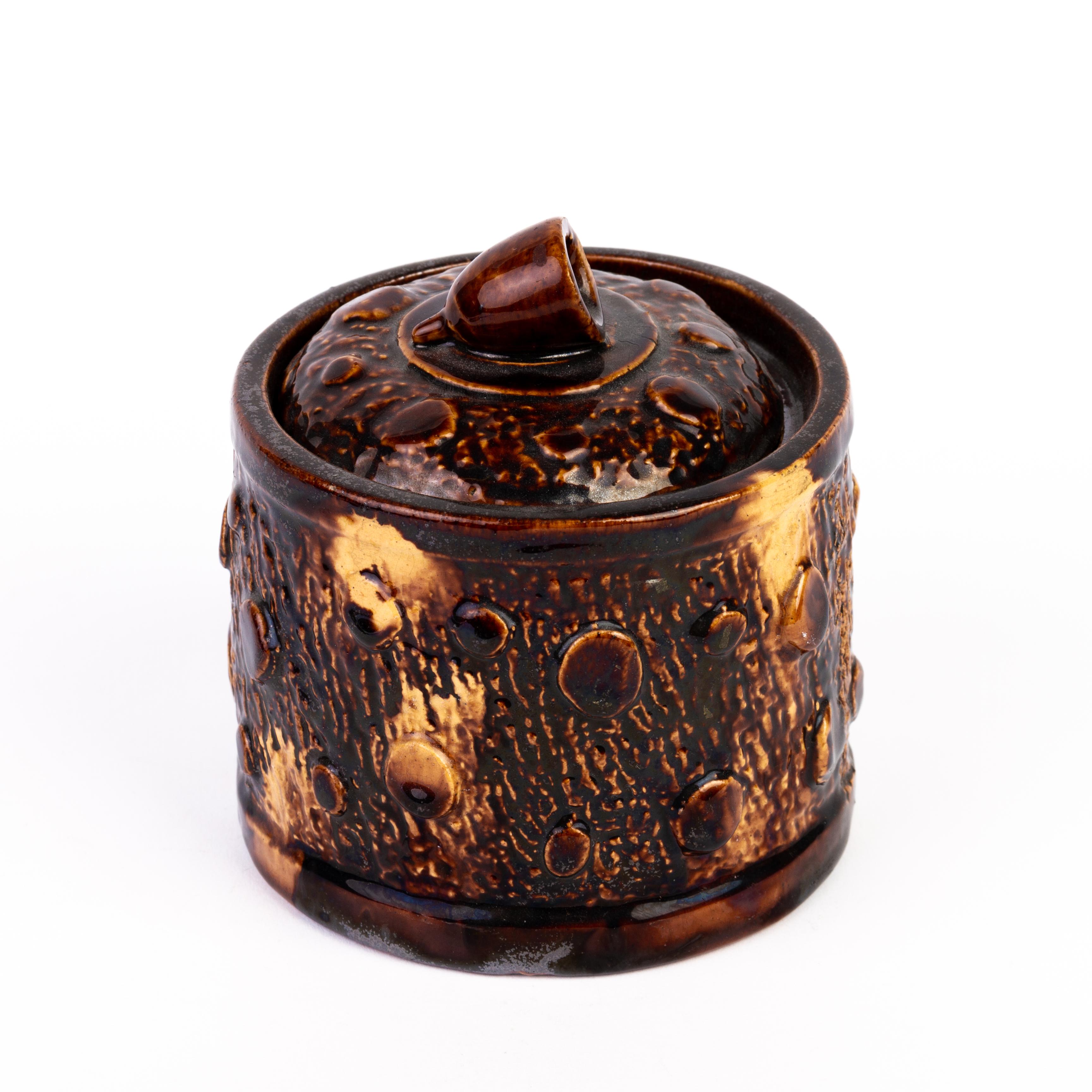 Victorian Ceramic Tobacco Jar 19th Century For Sale at 1stDibs