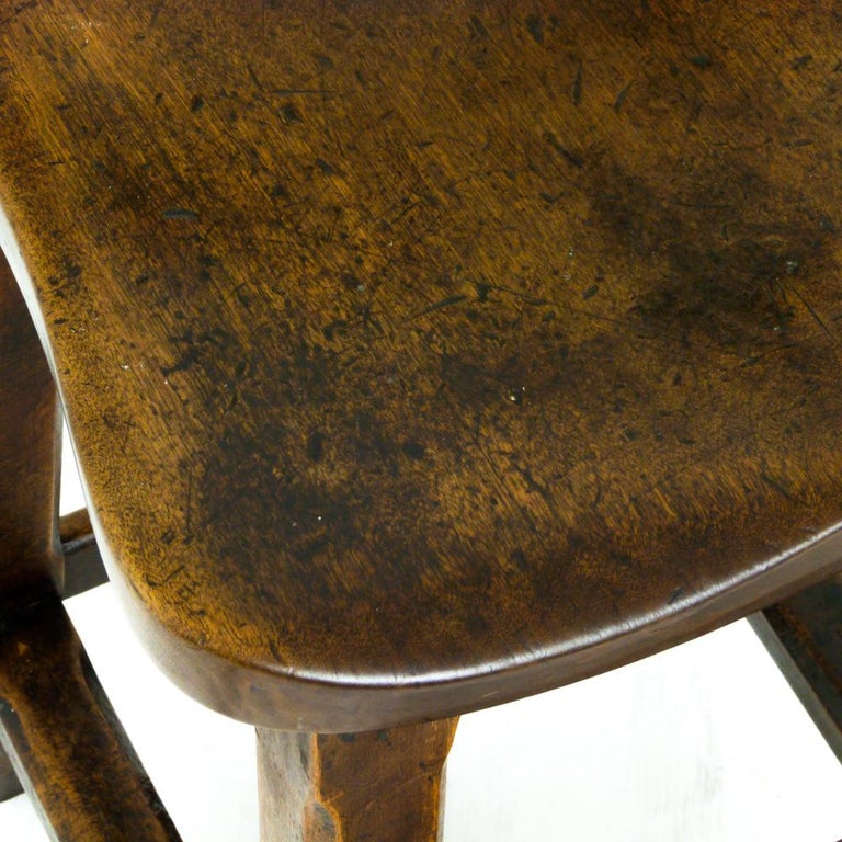 Victorian Clerks Walnut High Chair For Sale at 1stDibs | victorian high ...