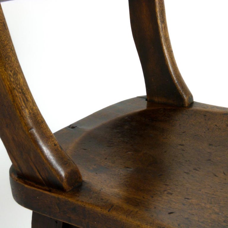 Victorian Clerks Walnut High Chair For Sale at 1stDibs | victorian high ...