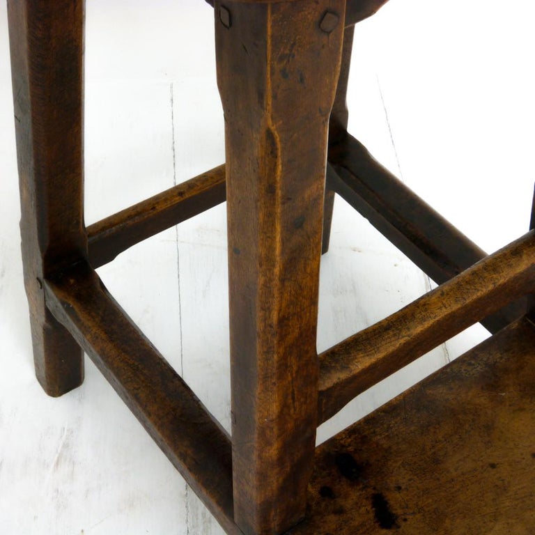 Victorian Clerks Walnut High Chair For Sale at 1stDibs | victorian high ...