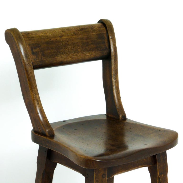 Victorian Clerks Walnut High Chair For Sale at 1stDibs | victorian high ...