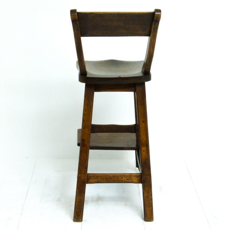 Victorian Clerks Walnut High Chair For Sale at 1stDibs | victorian high ...