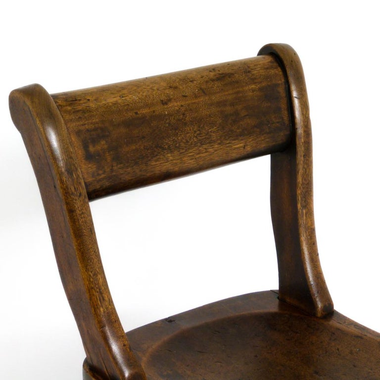 Victorian Clerks Walnut High Chair For Sale at 1stDibs | victorian high ...