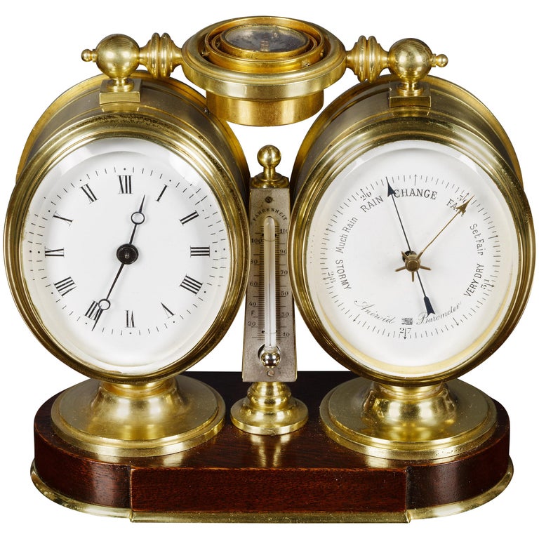 Victorian Clock / Barometer Compendium at 1stDibs