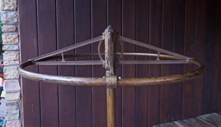 Victorian Clothing Display Carousel Rack Industrial Bespoke Store ...