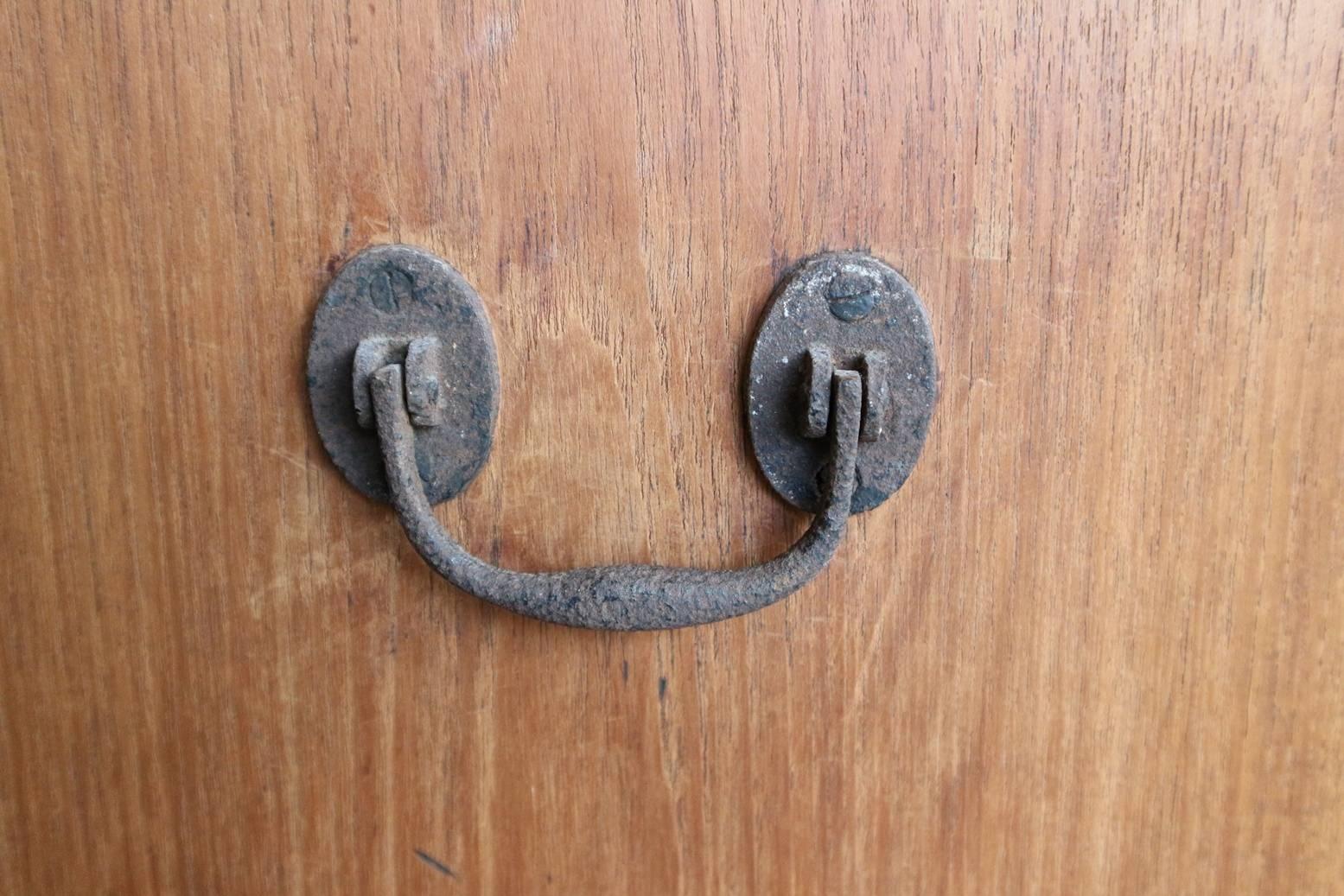 Victorian Colonial Anglo-Indian Teak and Brass Military Officer’s ...