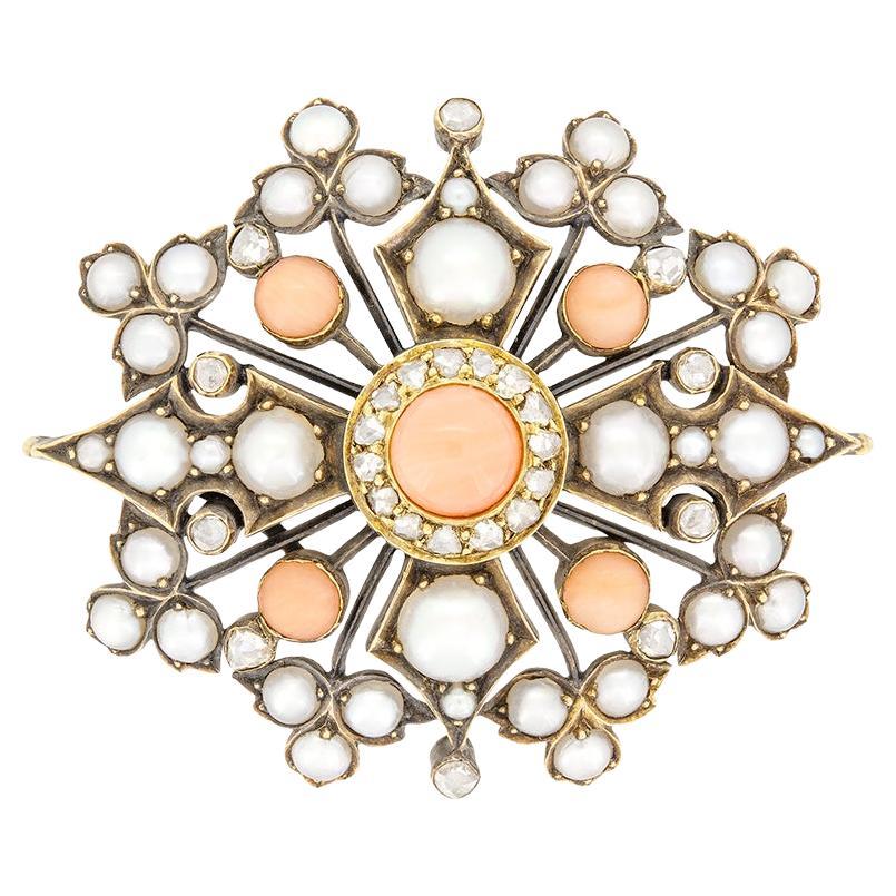 Victorian Pearl Jet Brooch, 1880 For Sale at 1stDibs | victorian jet ...
