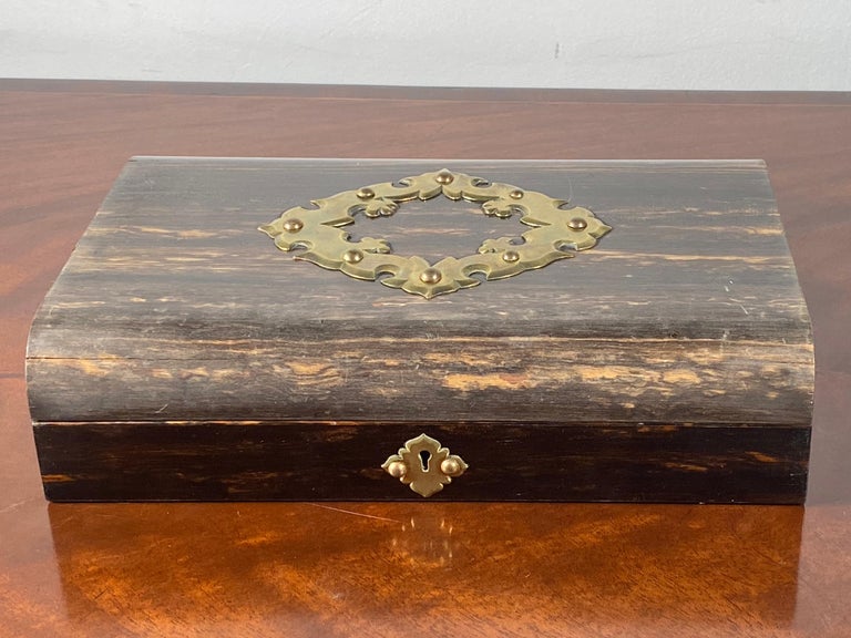 Victorian Coromandel and Brass Bound Games Compendium For Sale at 1stDibs