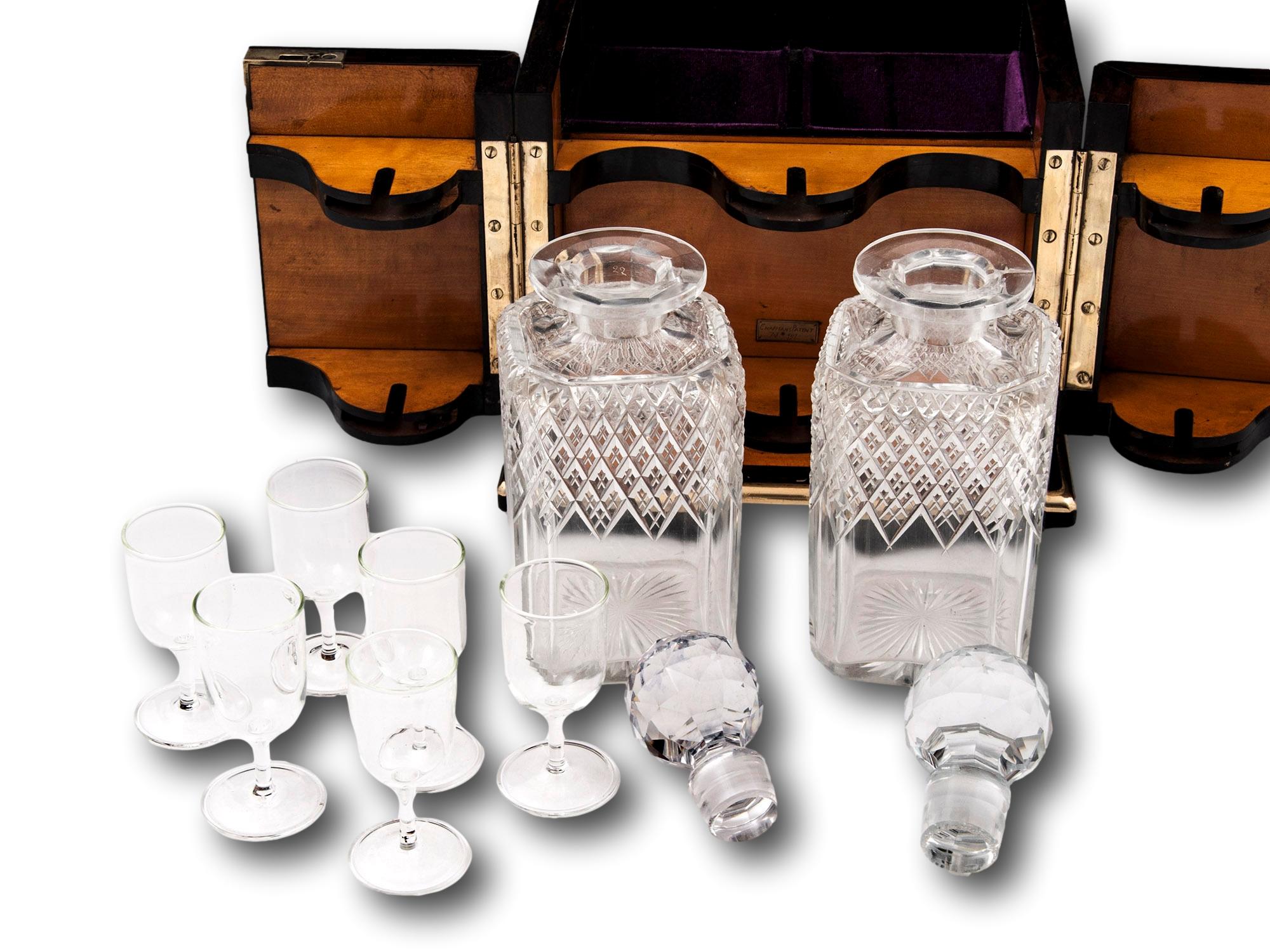 Victorian Coromandel Decanter Box For Sale at 1stDibs