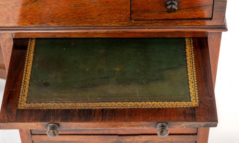 Victorian Davenport Desk Antique, 1850 For Sale at 1stDibs