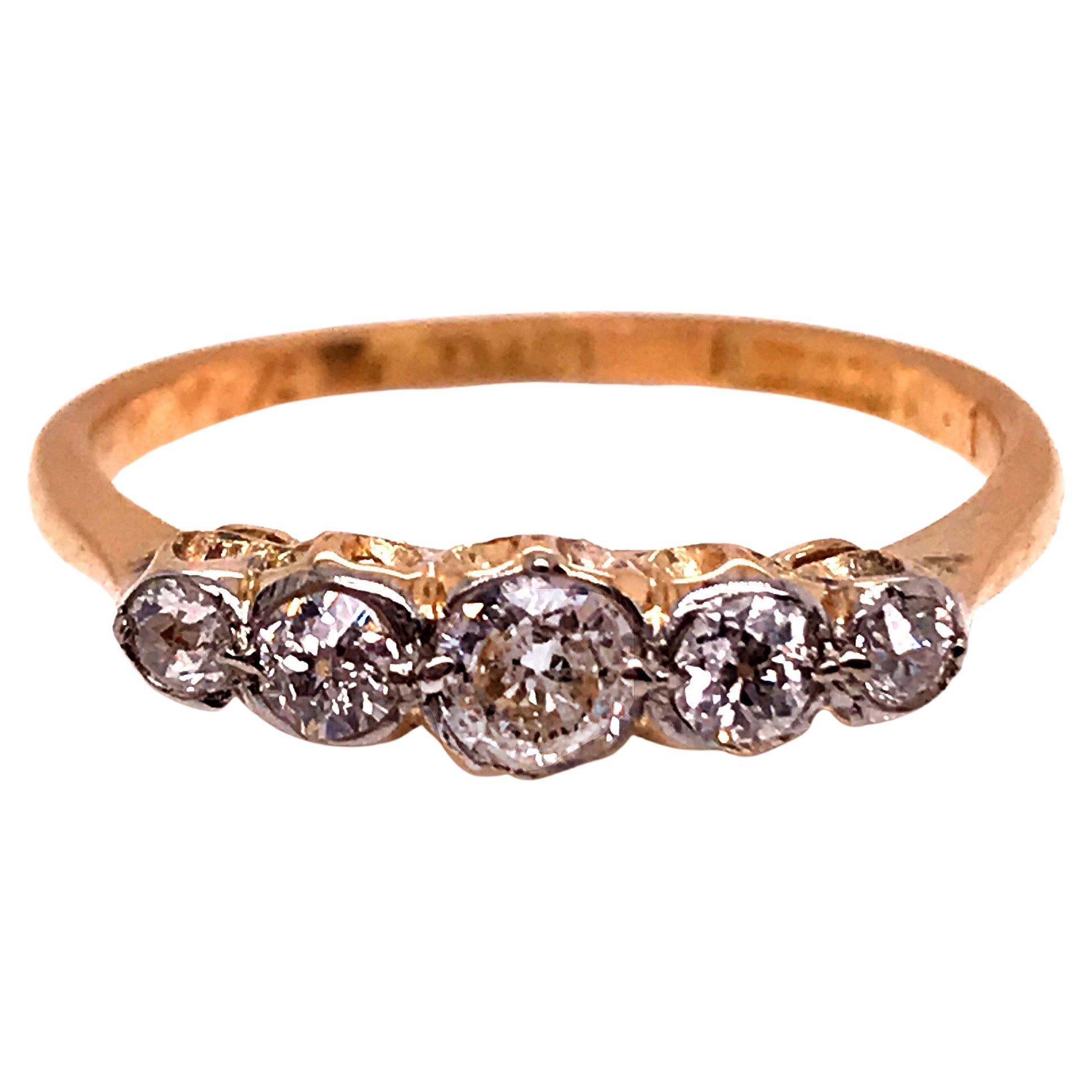 Georgian Wedding Band Anniversary Ring 8.3mm Wide Original 1800's ...