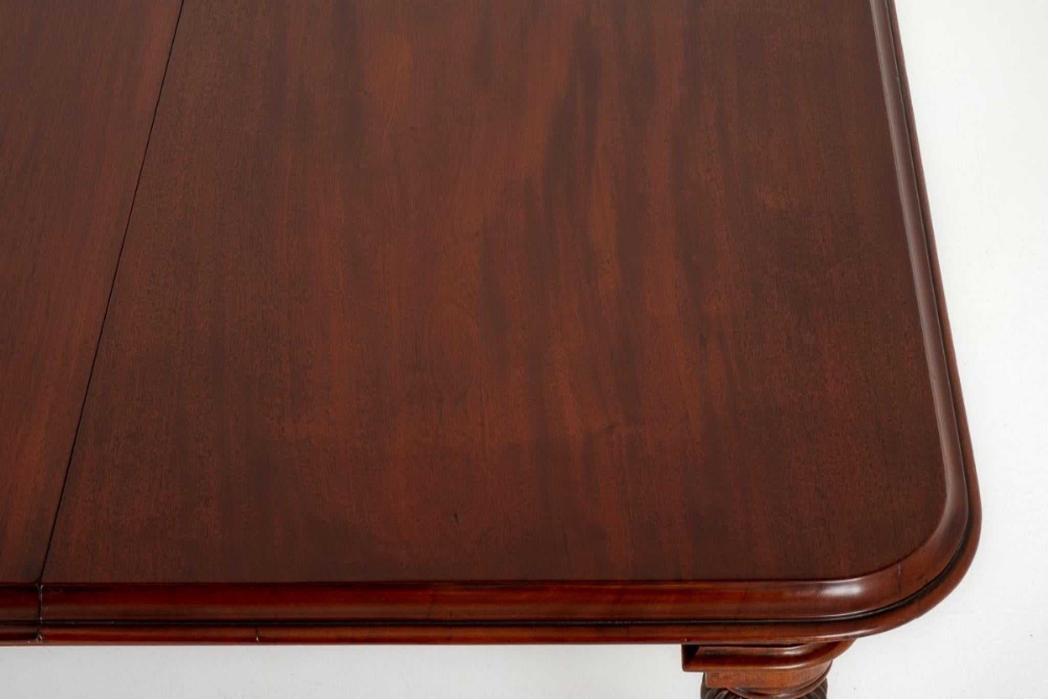 Victorian Dining Table Mahogany Extending, 1860 For Sale at 1stDibs