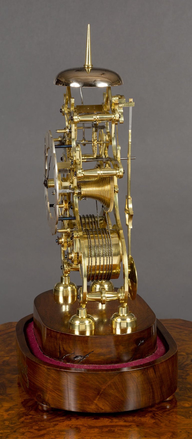 Victorian Double Fusee Skeleton Clock by John Greenhalgh, Manchester at ...