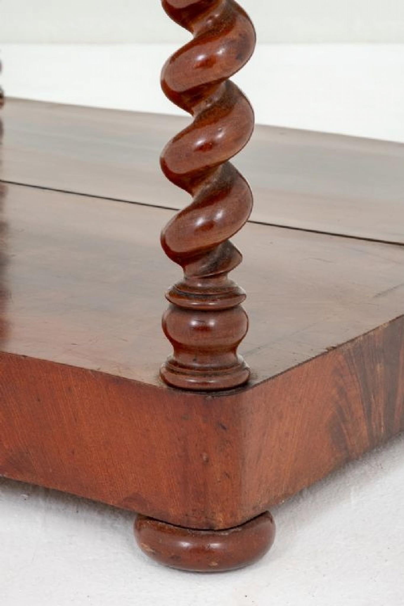 Victorian Dumb Waiter, Antique Bookcase, 1880 For Sale at 1stDibs