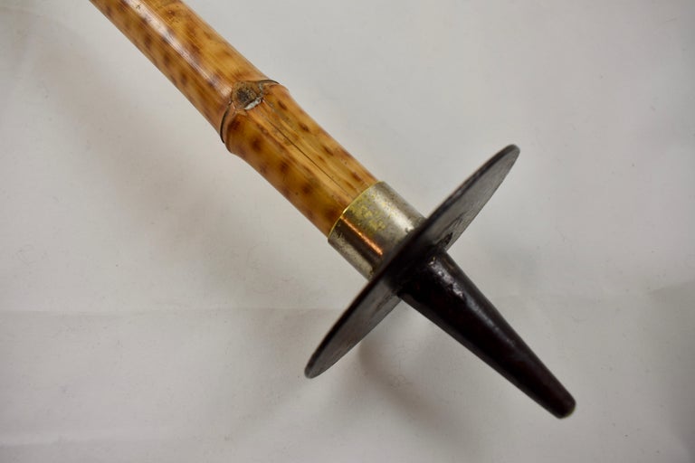 Victorian English Gentleman's Bamboo Shooting Stick or Sports Cane at ...