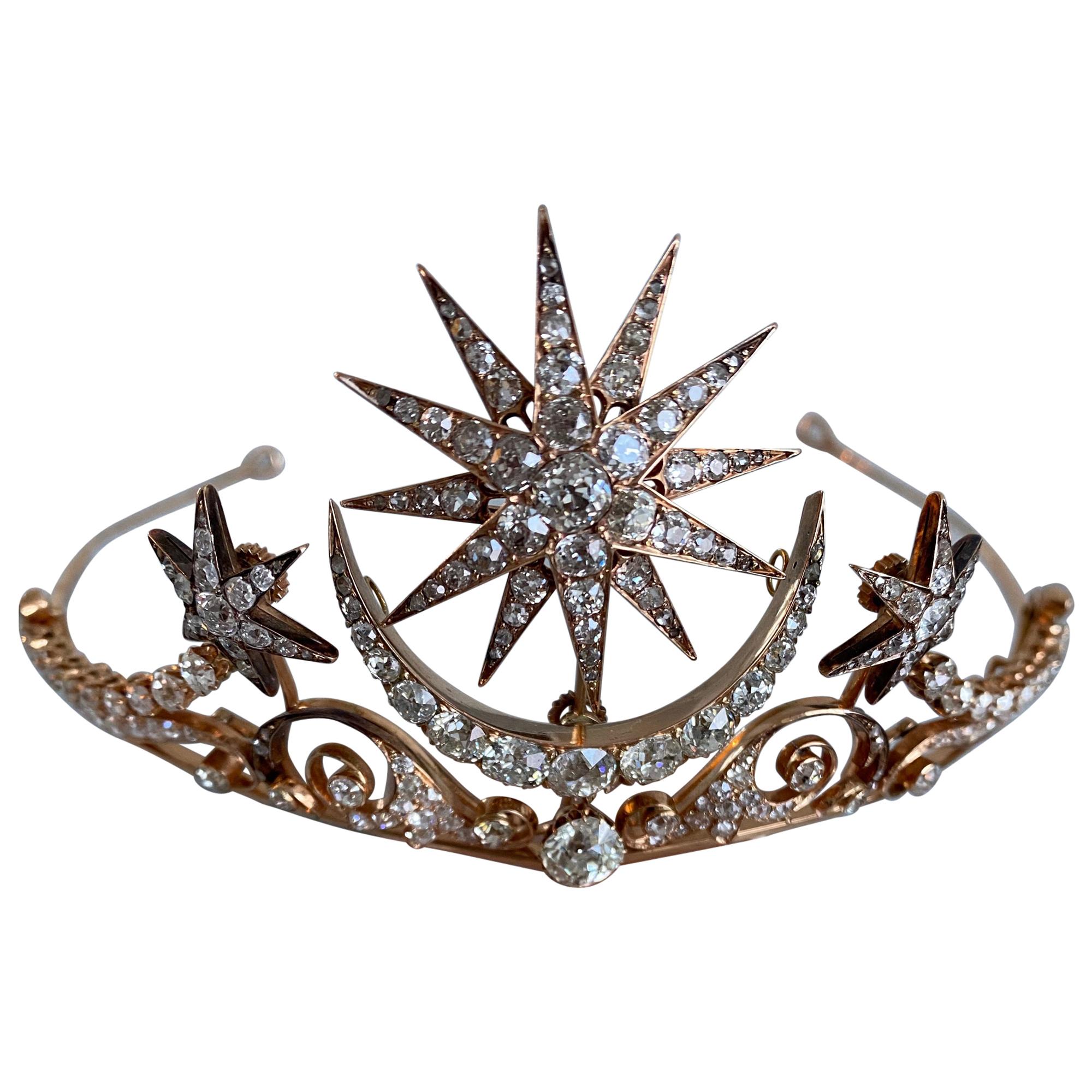 Victorian Silver Wedding Tiara at 1stDibs