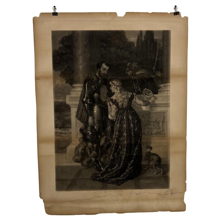 Victorian Fine Antique Art The Nightly Mirror Phillip Richard Morris ...