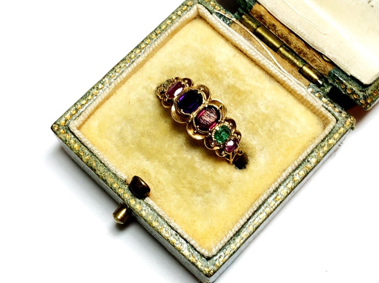 Victorian Gold Regard Ring at 1stDibs