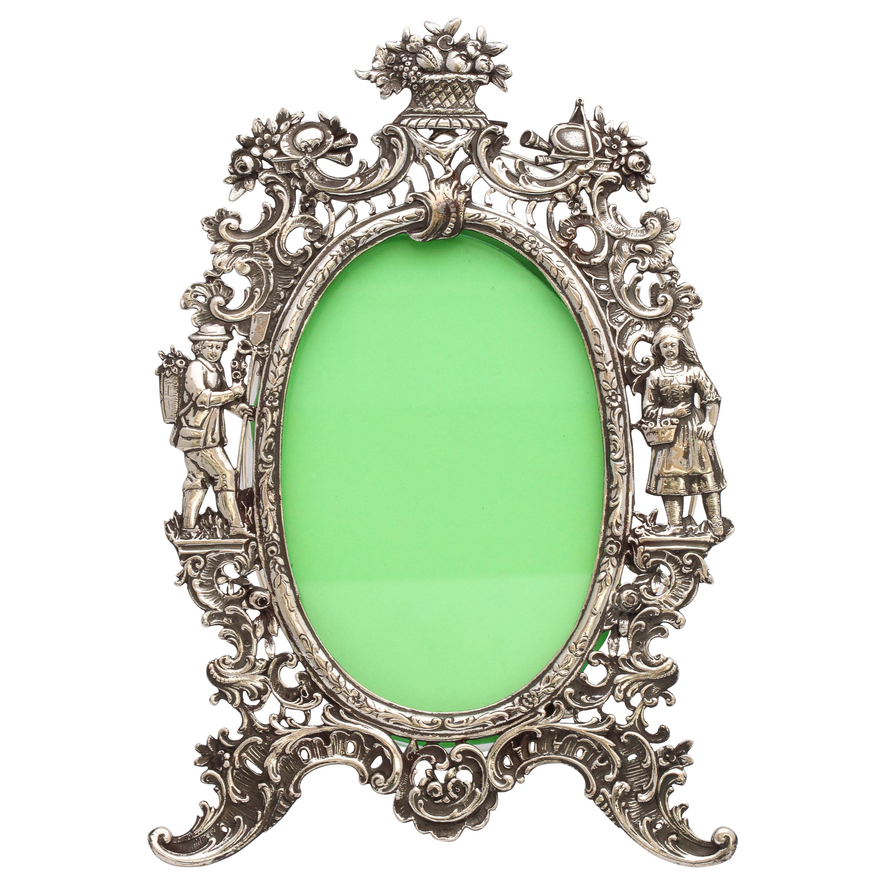 Beautiful All-Sterling Silver Picture Frame at 1stdibs