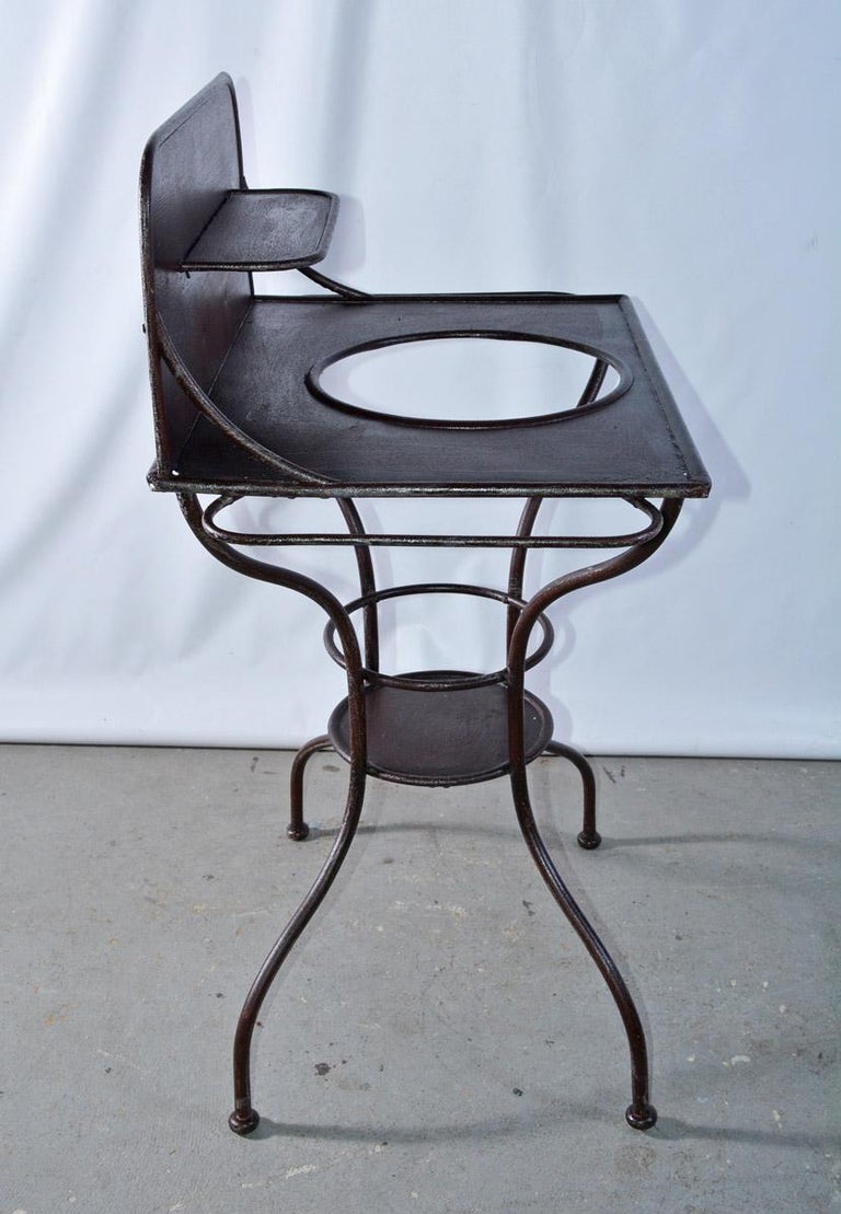 Victorian Iron Wash or Planter Stand For Sale at 1stDibs