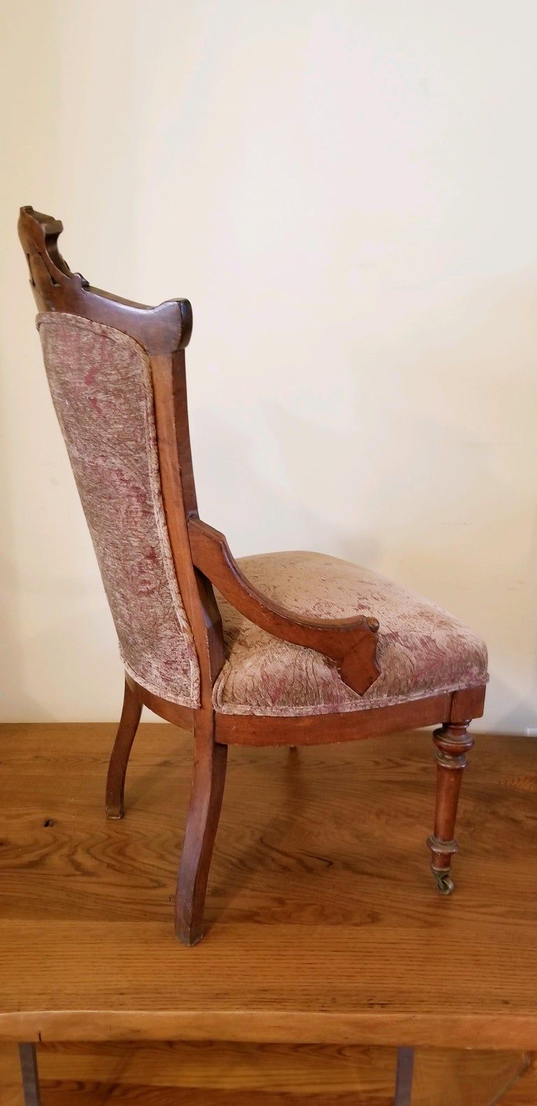 Victorian Lady's Chair For Sale at 1stDibs | lady's chair, victorian ...