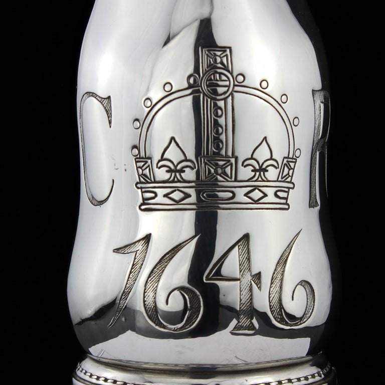 Victorian Large Sterling Silver Jug, London 1890 For Sale at 1stDibs