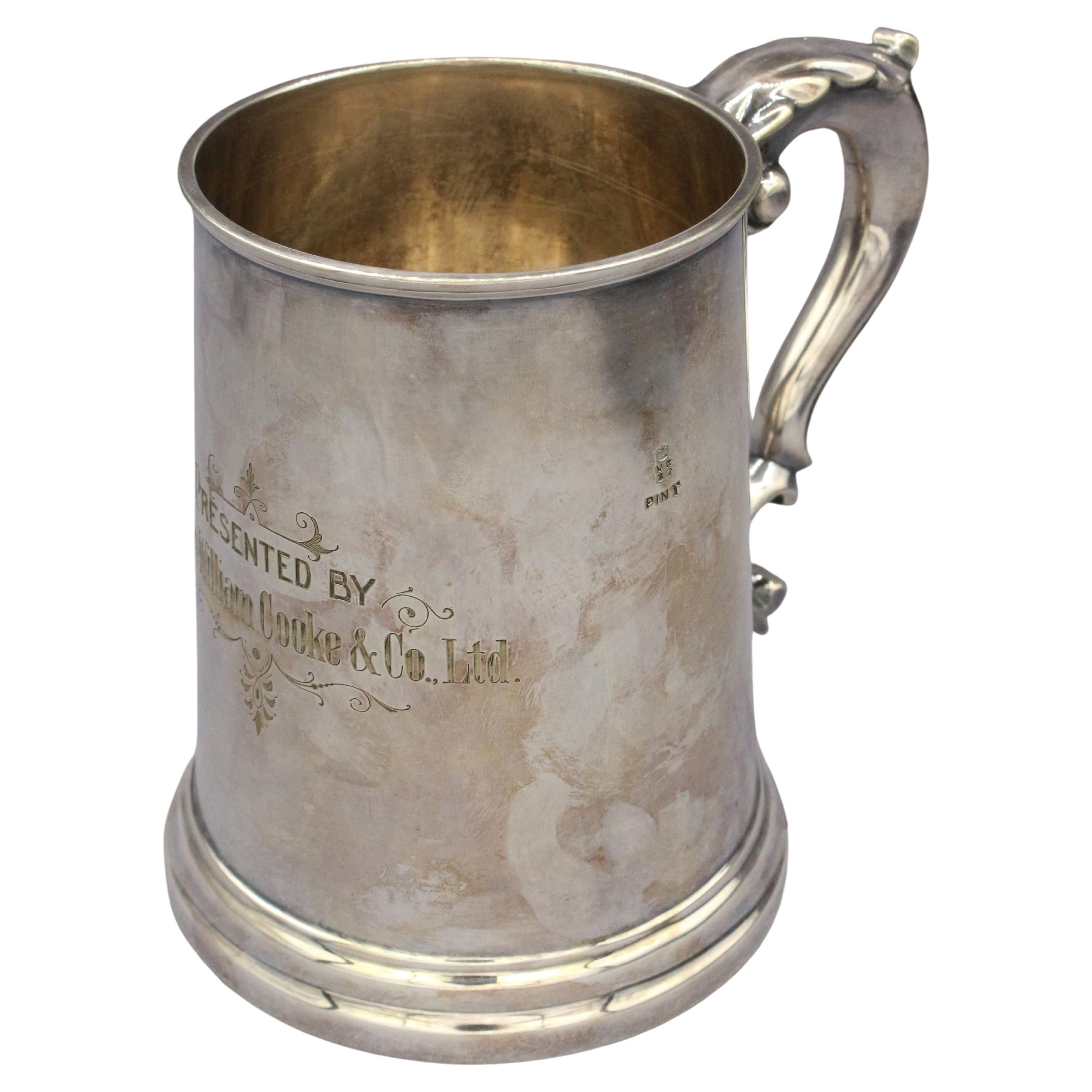 Victorian Llewelyn Family Tankard For Sale at 1stDibs