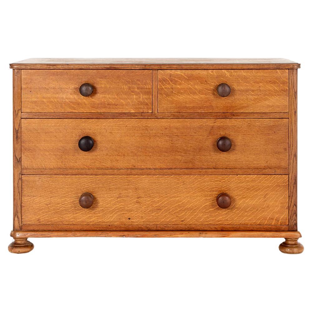 Victorian Low Chest of Drawers For Sale at 1stDibs
