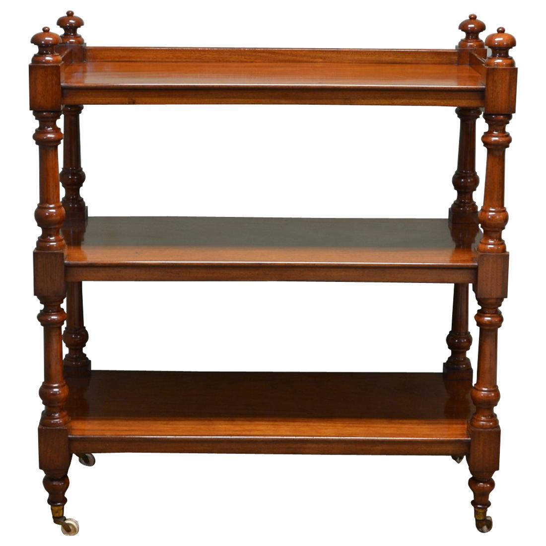 Victorian Mahogany Buffet For Sale at 1stDibs