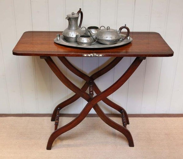 Victorian Mahogany Coaching Table For Sale at 1stDibs