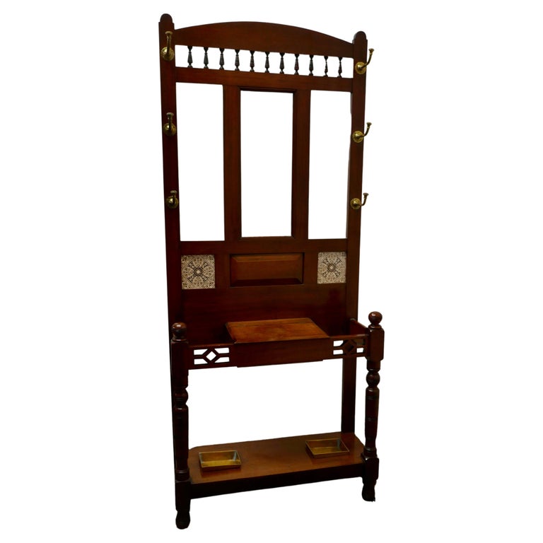 Victorian Mahogany Hall Stand at 1stDibs | victorian hall stand ...