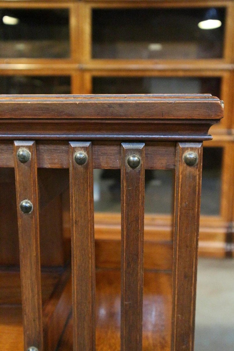 Victorian Mahogany Revolving Bookcase at 1stDibs