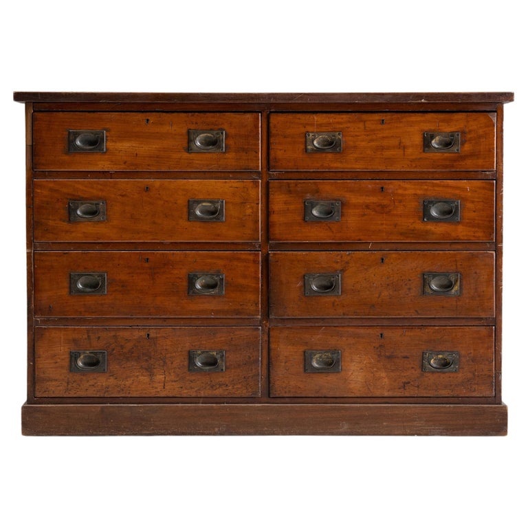 Victorian Mahogany Shop Drawers, England circa 1900 at 1stDibs